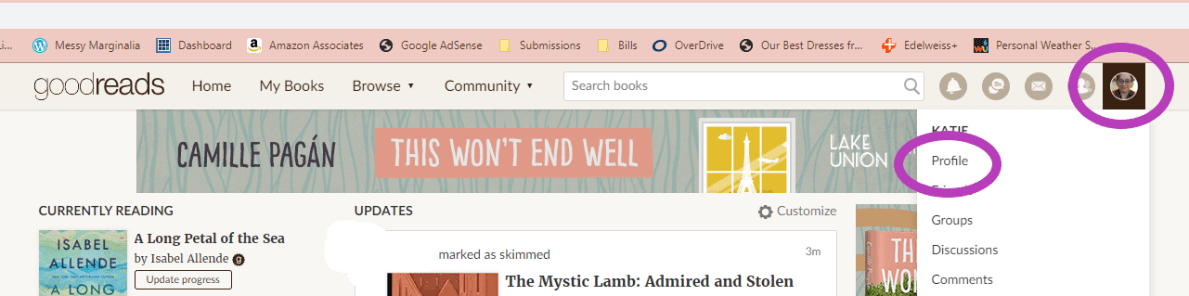 Goodreads Help: How to Mark A Book as Abandoned or Unfinished – The ...
