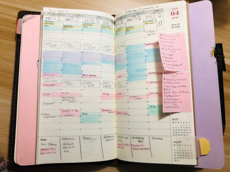 A Look Into Our Notebooks | Week 16 in 2021 – The Cozy Burrow